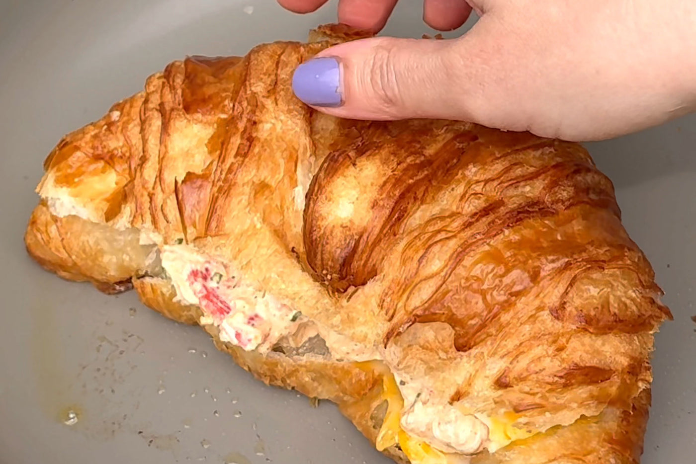 Crab Melt Croissant | From Our Place Recipes